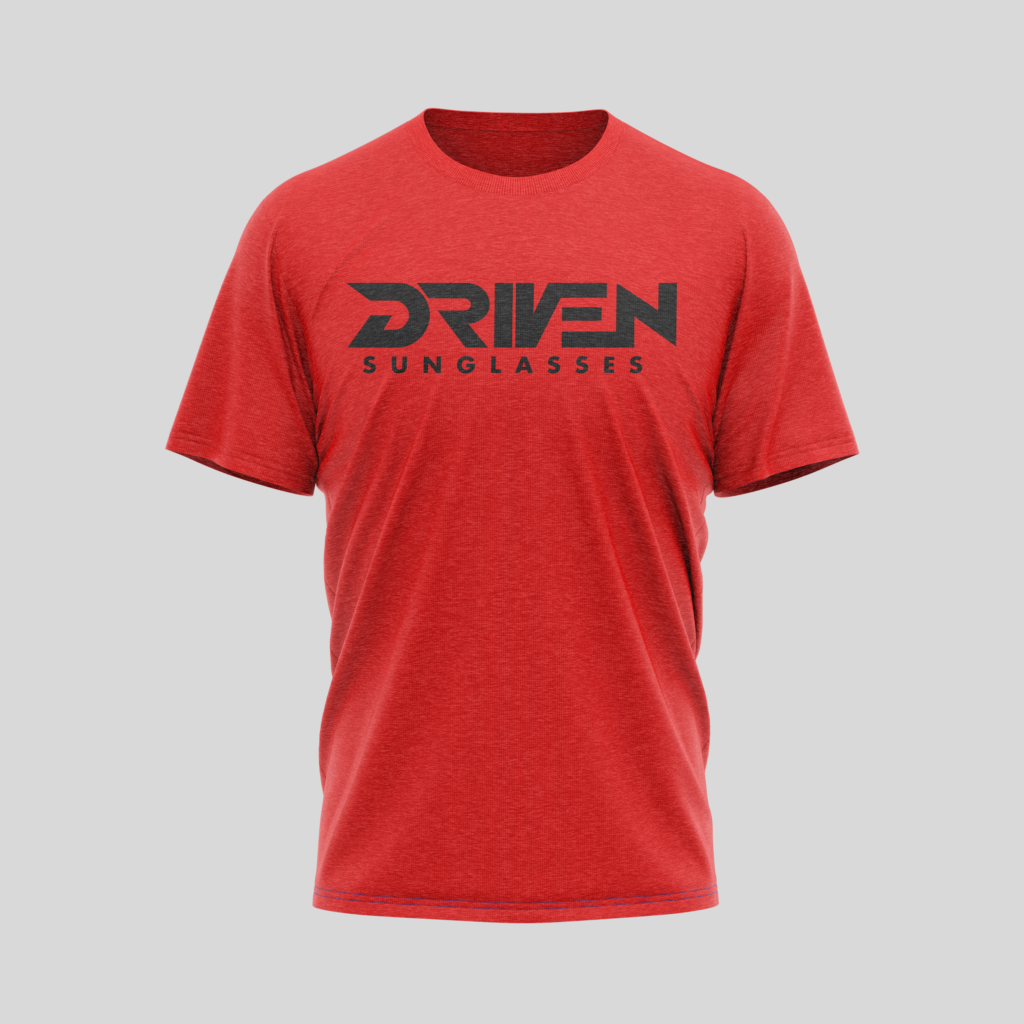Red Driven Sunglasses Tee - Driven Sunglasses | Polarized Motorsports ...
